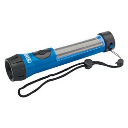Draper 1 LED Solar Power Rechargeable Torch 03028