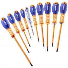 Britool Expert 10 Piece 1000 Volt VDE Insulated Screwdriver Set E160912B