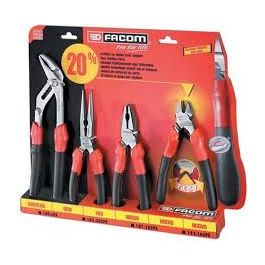 Facom 4 Piece Combination Pliers Set CPE.1PB